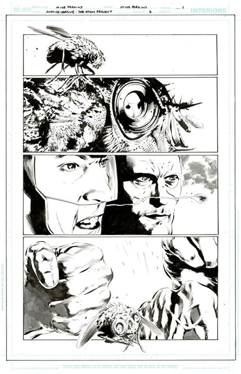 Justice League The Atom Project 4 P01 The Atoms Comic Book Art