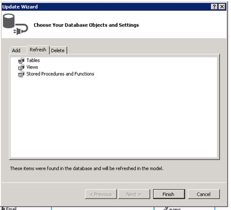 Create And Update An Edmx File Using Entity Framework Data Model In Visual Studio