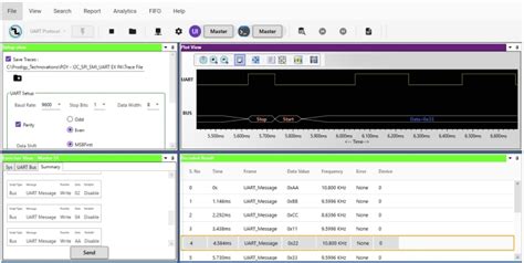 UART Protocol Exerciser and Analyzer 주 탐시스텍