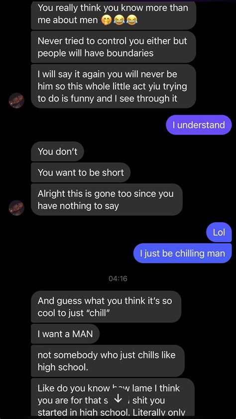 Texts Between My Ex And I Saying Im A Narcissist Rnicegirls