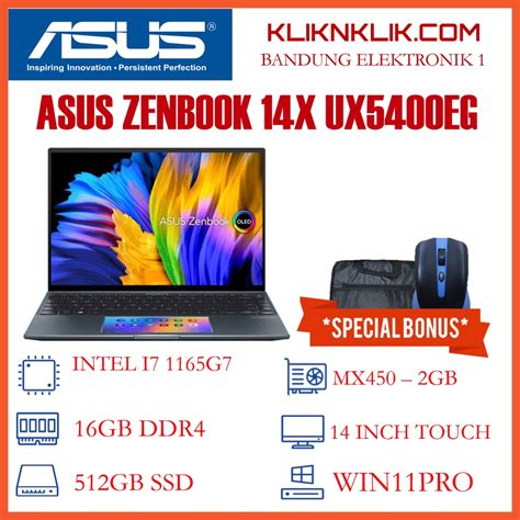 Jual Ultrabook Asus Zenbook X Ux Eg Intel Core I G Gb Gb Tb Nvidia Mx