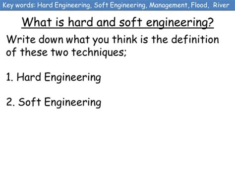 New Aqa Gcse Rivers Hard And Soft Engineering Teaching Resources