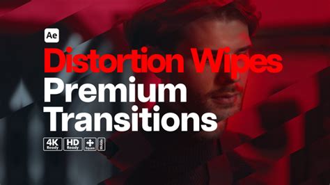 Premium Transitions Distortion Wipes After Effects Project Files