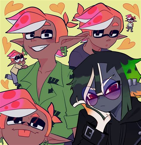 Kiki And Baker Splatoon And More Drawn By Tripledip Danbooru