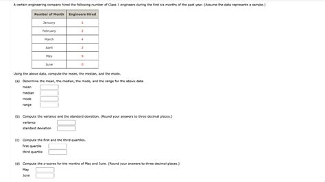 Solved B Compute The Variance And The Standard Deviation Chegg