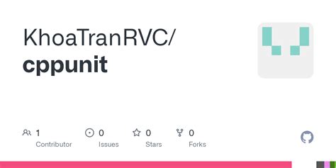 Github Khoatranrvc Cppunit
