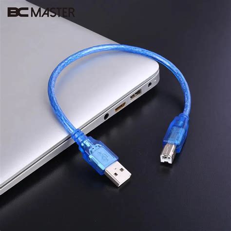 BCMaster Cm USB Type A Male To B Male Printer Cable Extension Cord Converter For Computer