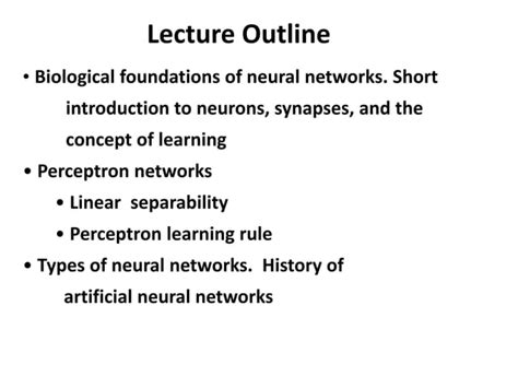 Artificial Neural Network Ppt