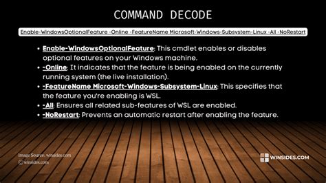 Enable Windows Subsystem For Linux Wsl 2 Using Command Prompt