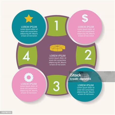 밝은 색상화 인포그래픽 요소 아이콘 및 텍스트 그래프에 대한 스톡 벡터 아트 및 기타 이미지 그래프 글로벌 커뮤니케이션