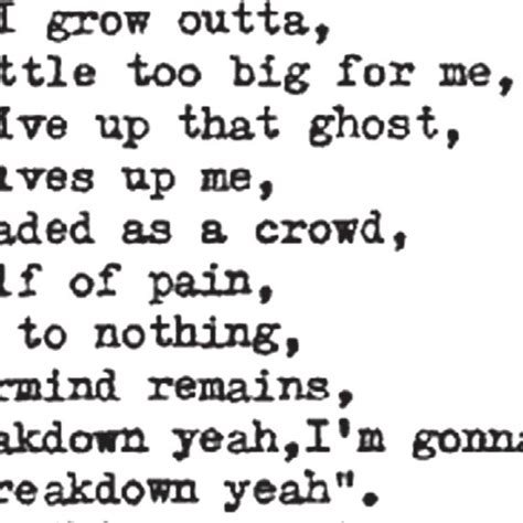 Extract From The Last Page Of Sniffin Glue Issue 1 Download Scientific Diagram