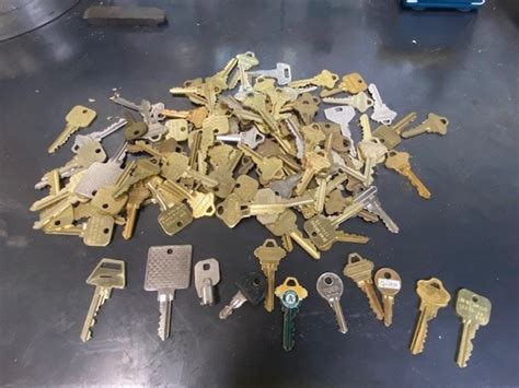 used locksmith keys schlage medeco sargent sold by the pound etsy