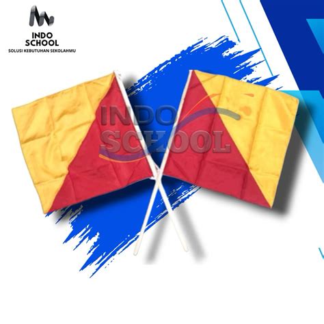 jual stick stik bendera semaphore pramuka halus bendera semapur