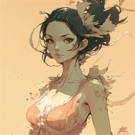 Boa Hancock In The Art Style Of Ilya Kuvshinov Boa Hancock In The Art Style Of Ilya Kuvshinov