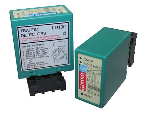 Jutai Ld 100 Vehicle Loop Detector Used In Parking Barrier Gate System