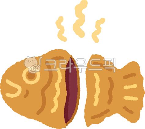 붕어빵 잉어빵 겨울간식 길거리음식 슈크림붕어빵 사진이미지일러스트캘리그라피 Yengosteen작가