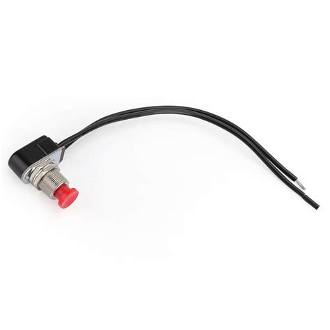 5pc Normally Closed Momentary Self Resetting Push Button Reset Switch