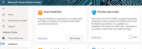 does anyone know if can we deploy the solution from the microsoft cloud solution center through