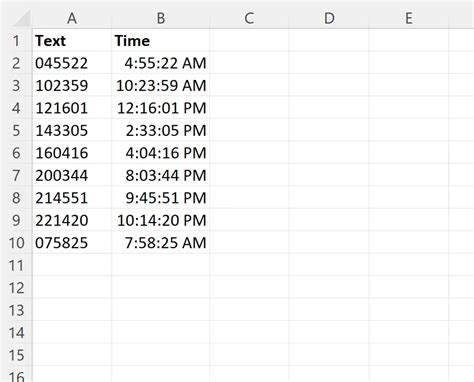 Como Converter Texto Em Hora No Excel Com Exemplos Estatologia