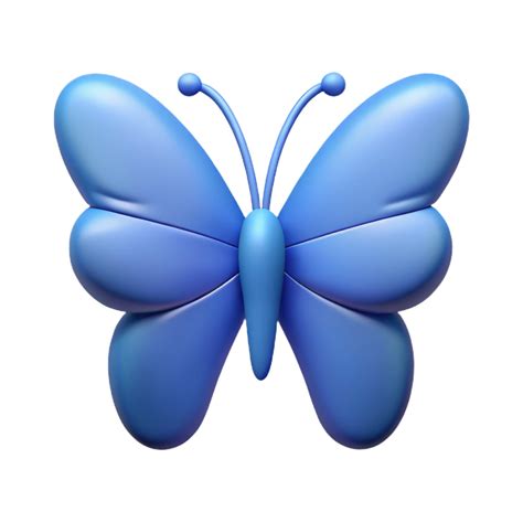 Elegant Quintessential Silhouette Of A Butterfly Symmetrical Flat Color Clean Lines With