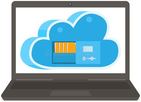 Business Technology Storage Cloud Server Service Concept With Data Network Internet Web