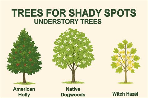 Native Shade Tree Guide Trees For The Understory Or Other Shady Areas