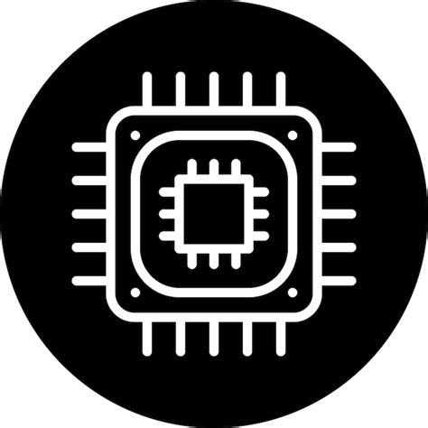 Premium Vector Cpu Processor Icon Style