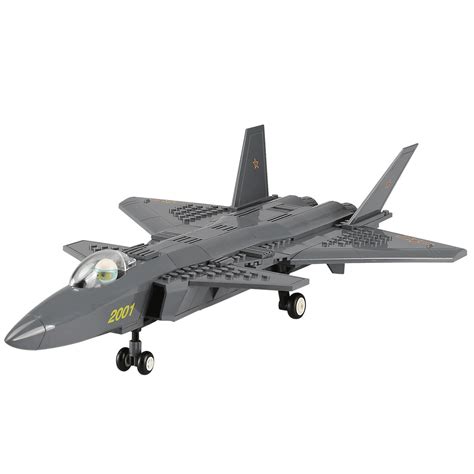 Airplane Model Inserting Building Blocks Aviationkart