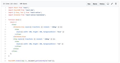 Transform Not Working On React Native Web Issue Software Mansion React Native