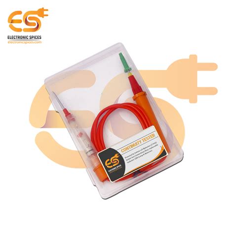 Buy CT Continuity Tester With Red Indicator LED Light And Pre Installed V Button Cell Battery