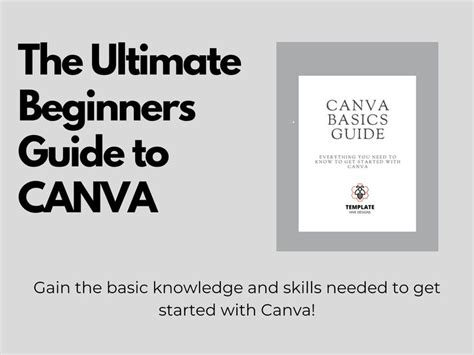 Canva Basics Guide I How To Use Canva I Getting Started With Canva I