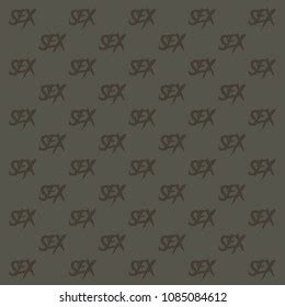Sex Wallpaper Trendy Pattern Background Web Stock Vector Royalty Free 1085084612