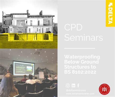 Waterproofing Below Ground Structures Cpd Material Riba Cpd