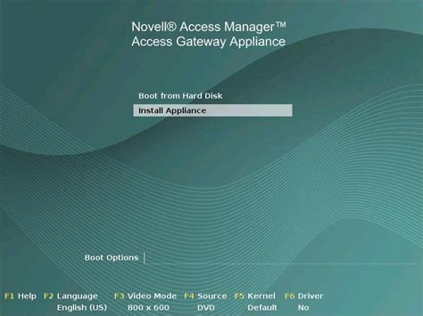 Netiq Doc Novell Access Manager 31 Sp3 Installation Guide Installing The Access Gateway