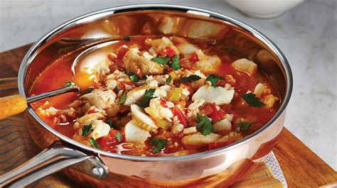 Tomato Based Fish Stew Home Pressure Cooking