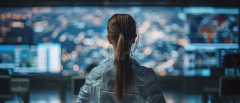 The Flight Controller Monitors The Flight Plan Of The Aircraft On The