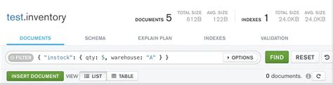 Query An Array Of Embedded Documents Mongodb Manual V70