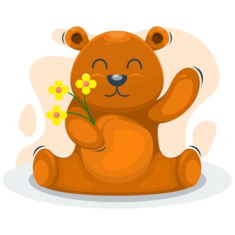 Premium Vector Cute Bear Illustration
