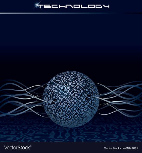 Technology Concept Royalty Free Vector Image VectorStock