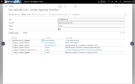Dynamics 365 Business Central How To Create A Workflow That Only