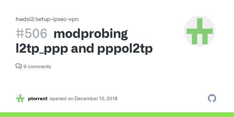 Modprobing L Tp Ppp And Pppol Tp Issue Hwdsl Setup Ipsec Vpn GitHub
