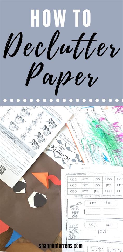 how to deal with paper clutter paper clutter declutter paper