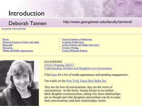 Article Outline Tannen S Sex Lies And Conversation PPT Dating Family And Relationships