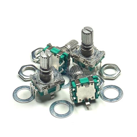 Plum Handle 15mm Rotary Encoder Coding Switch Ec11 Digital