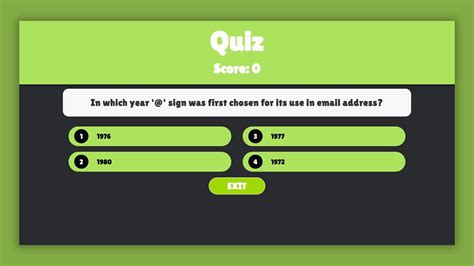 Build A Quiz App With Javascript Part 2 Javascript Part Youtube
