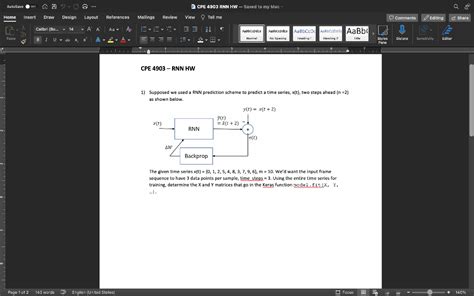 solved 1 supposed we used a rnn prediction scheme to