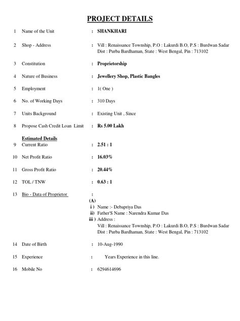 14701823ccdebapriyadasxlsx 1 Pdf Working Capital Finance