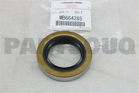 Mitsubishi OEM 89-06 Montero Front Differential-pinion Seal MB664285 ...