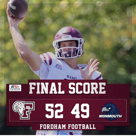 Fordham Football Fordhamfootball Twitter