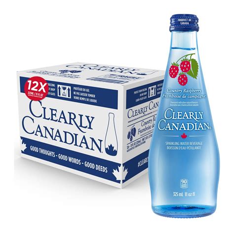 Country Raspberry Sparkling Spring Water Beverage Natural Carbonated Flavored Seltzer Water 1